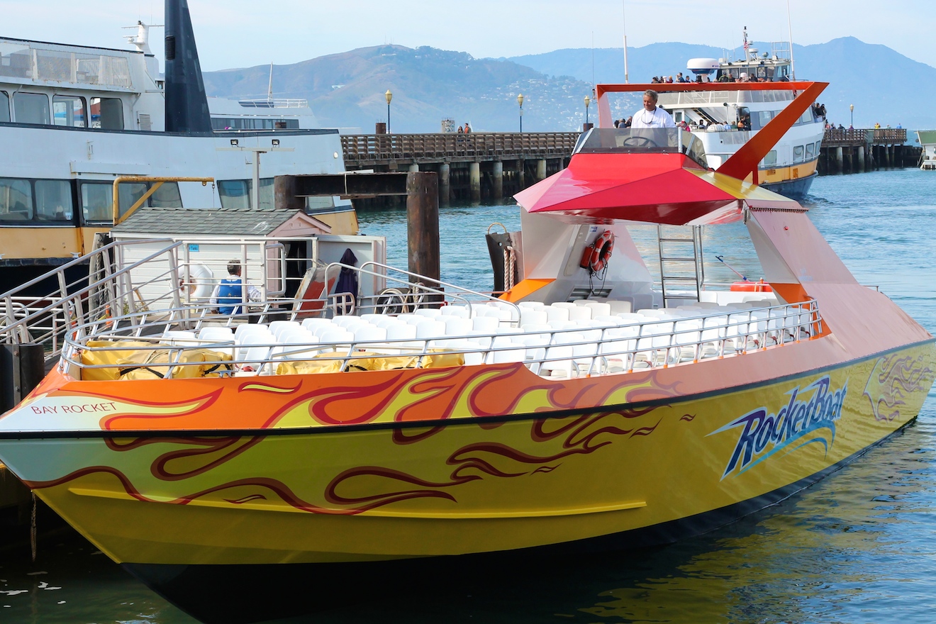 A Day on the Bay with the RocketBoat, San Francisco - Heels to Hiking Boots